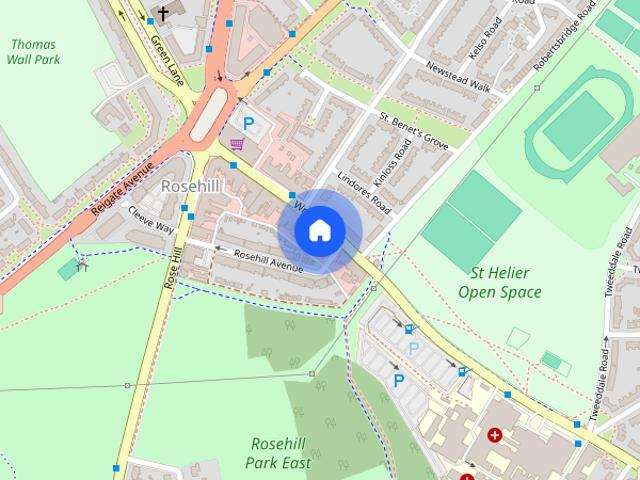 Flat 1 10 11 Wrythe Lane Carshalton SM5 1AG