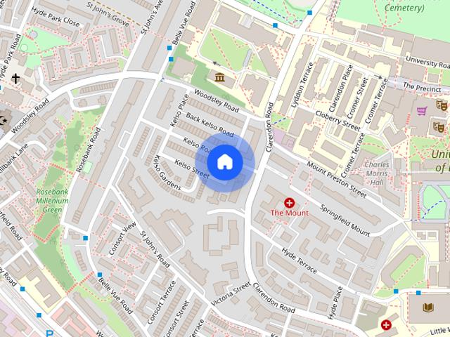 Flat 1, 1 Kelso Road, LS2 9PR, Leeds