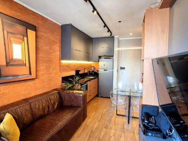 Flat 1 dorm à venda Moema São Paulo