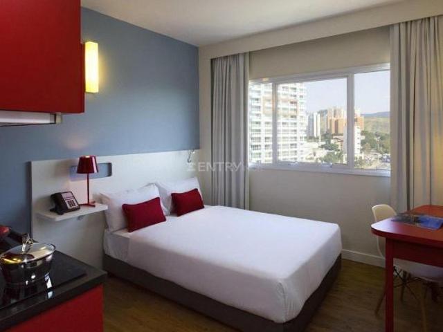 Flat 1 Quarto Anhangabaú Jundiaí com Pool Hoteleiro Mercure