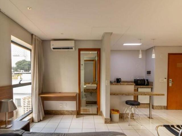 Flat 27m² no Sun Square Suítes Hotel — Setor Oeste | 1 Quarto