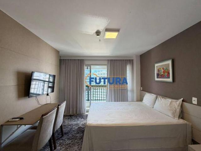 Flat 28 m² Ed Fusion Work e Live 100% Mobiliado