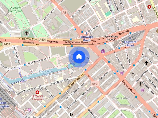 Flat 209, 4b Merchant Square East, London, W2