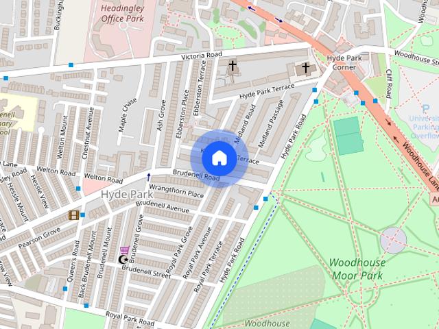 Flat 22, 26 Brudenell Road, LS6 1BD, Leeds