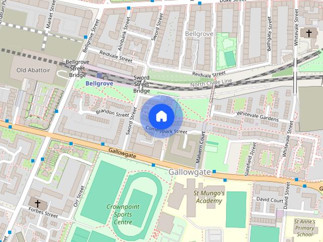 Flat 2/3, Comelypark Street, G31 1TA