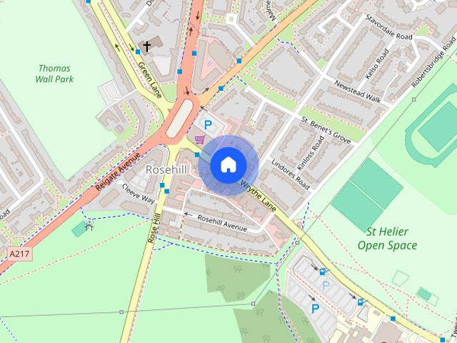 FLAT 2 2 The Market Service Road Carshalton SM5 1AN