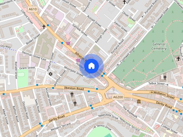 Flat 2, 55 Alfreton Road