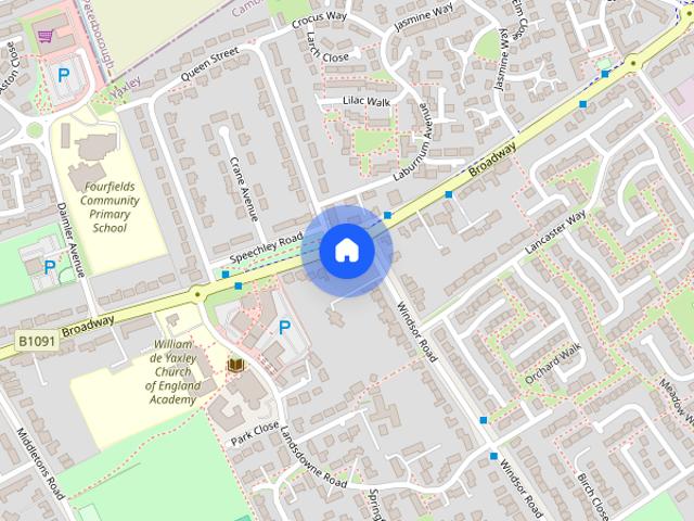 Flat 2, 79 Broadway, Peterborough, Peterborough, PE1 4DA