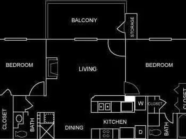 Flat 2 Bed 2 Bath 14100 Thermal Dr #1