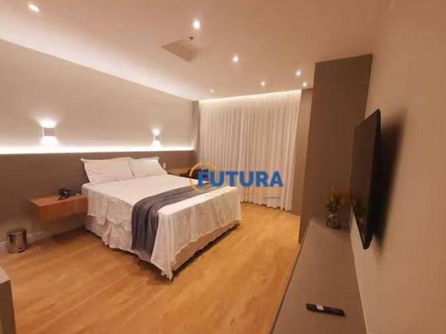 Flat 38 m² Ed Kubitschek Plaza 100% Mobiliado e reformado