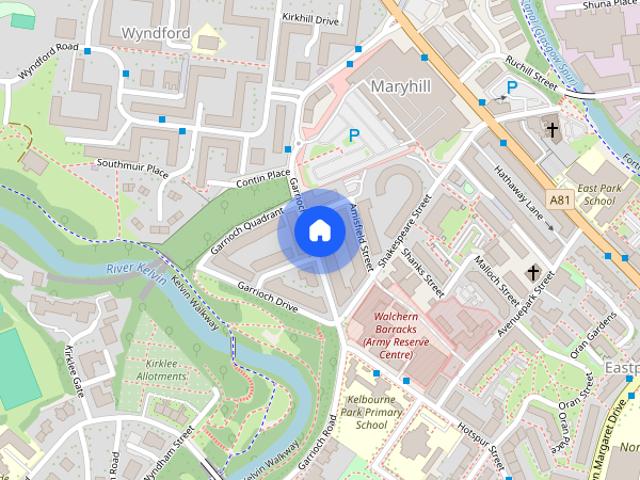 Flat 3/3 173 Garrioch Road Glasgow G20 8RJ