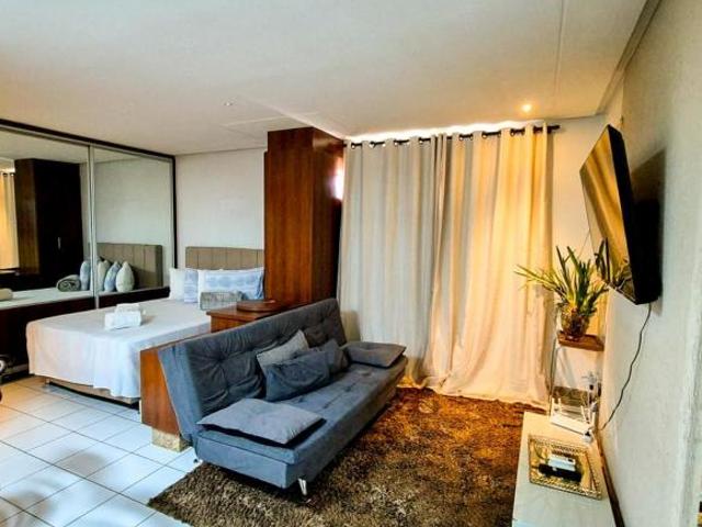 Flat 33m² no Sun Square Suítes Hotel — Setor Oeste | 1 Quarto, 1 Suíte