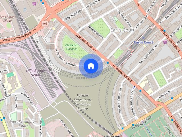 Flat 3, 7 Philbeach Gardens