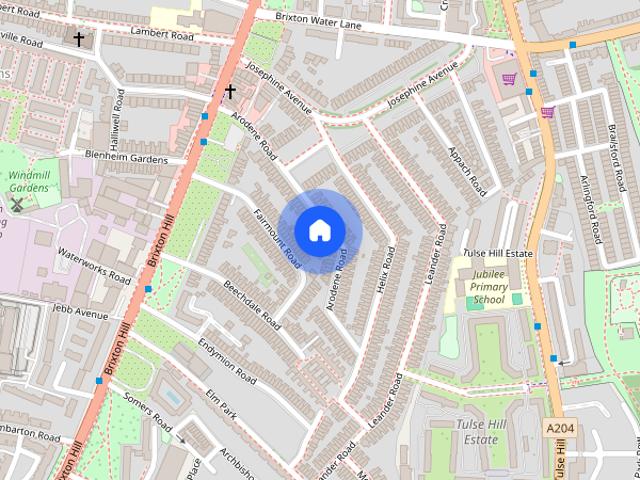 Flat 3 68 Arodene Road