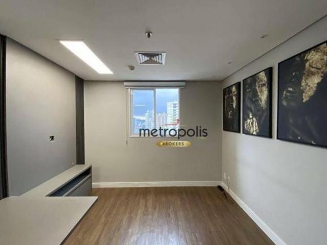 Flat, 44 m² venda por R$ 370.000,00 ou aluguel por R$ 4.588,00/mês Jardim Bela Vista Santo And