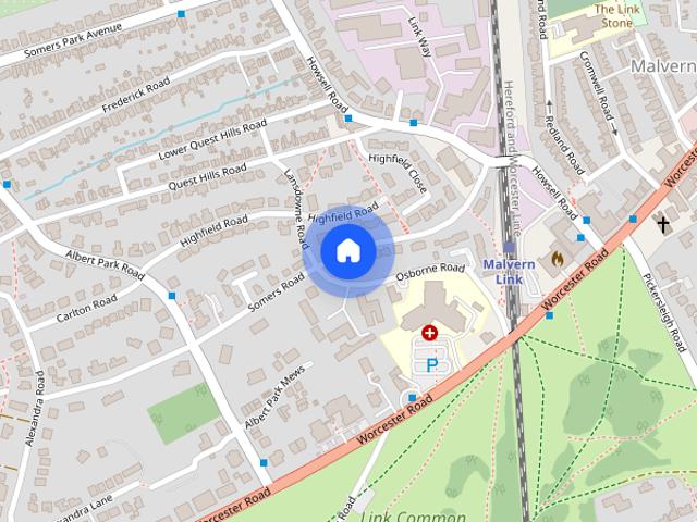Flat, 48 Somers Road, Malvern WR14 1JB