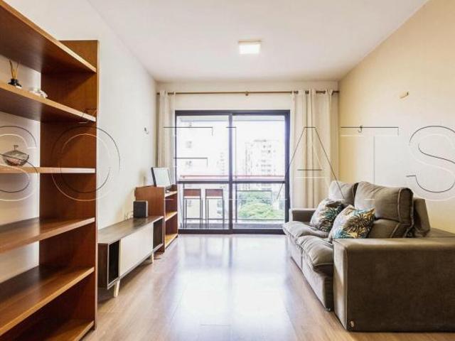 Flat 42m² mobiliado com vaga à venda em Pinheiros próximo à Paulista