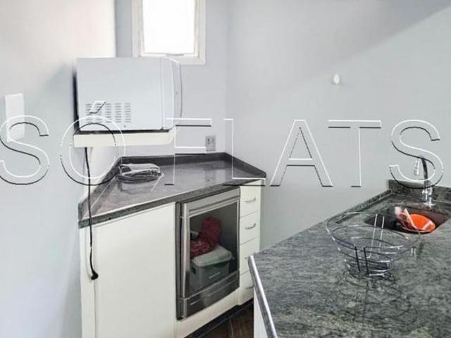 Flat 42m² mobiliado à venda no Paraíso, próximo ao Parque Ibirapuera