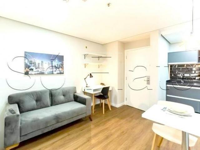 Flat 43m² mobiliado com vaga à venda no Centro de Santo André
