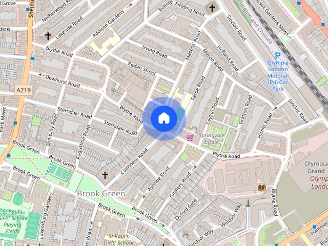 Flat 4 Cornwall Mansions 228 Blythe Road
