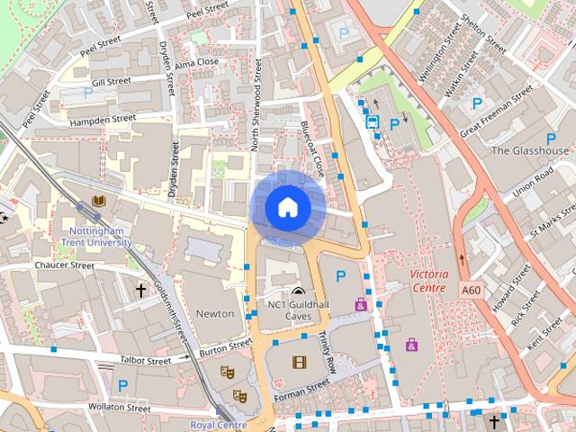 Flat 5.2 Cymbeline House, 26 Shakespeare Street, Nottingham, NG1 4FQ