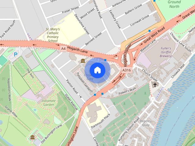 Flat 63 Renaissance Square Apartments, Palladian Gardens, London W4