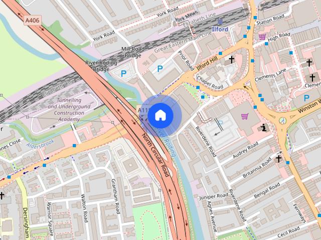 Flat 72, Aquifer House, 10 Mill Road, Ilford, London, IG1
