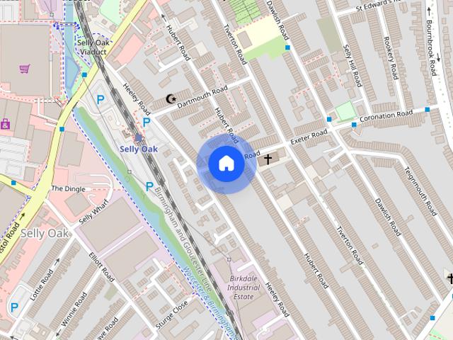 Flat 7 Exeter House, Selly Oak, Birmingham 1 bed