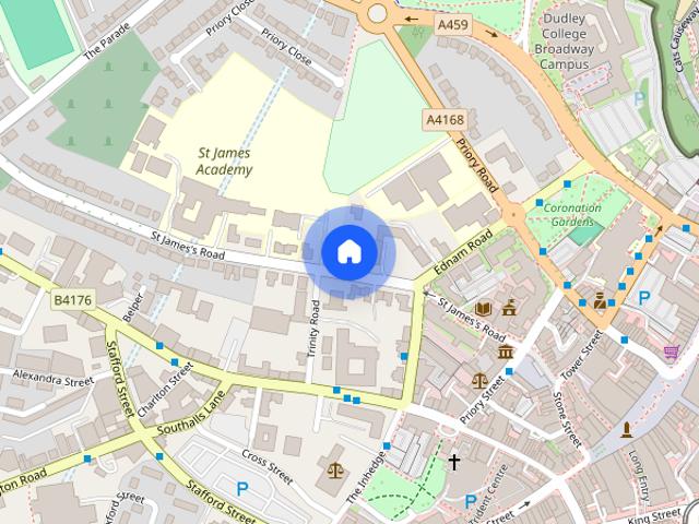 Flat 8, Tixall House, 4 St. James's Road, Dudley, West Midlands
