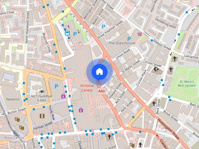 Flat 9, 54 Glasshouse Street, Nottingham, Nottinghamshire, NG1