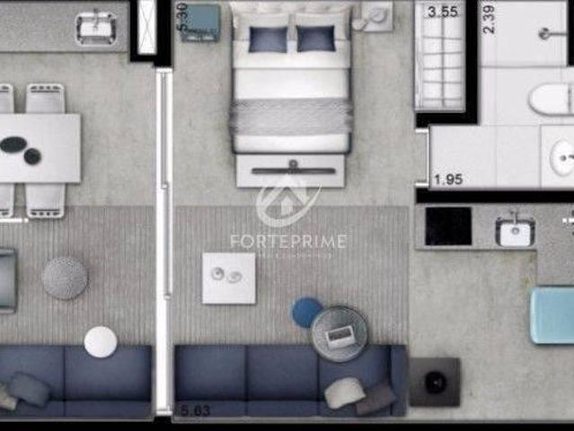 Flat/Loft/Estúdio com 1 quarto à Venda, Moema São Paulo