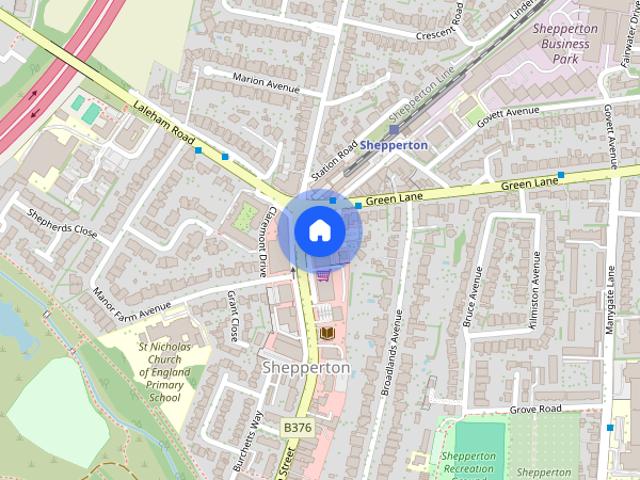 Flats 1 12 Araby Corner, Shepperton, TW17 9AW