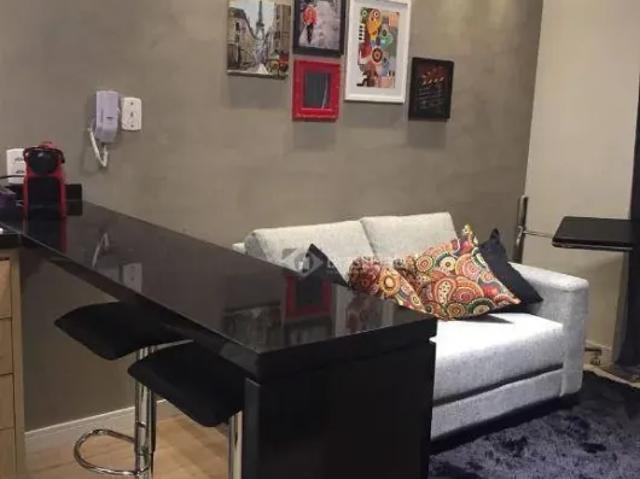Flats com 1 dormitório para alugar, 36 m² por R$ 4.900/mês Chácara Santo Antônio São Paulo/SP