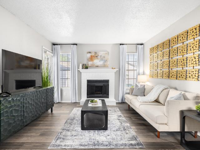 Flats on Mill 2 Bedroom Apartment for Rent at 8925 Randol Mill Rd, Fort Worth, TX 76120 Cottonwood Village