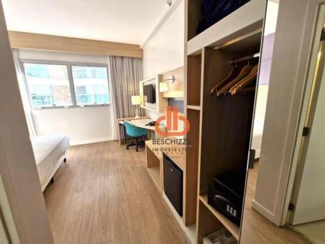 Flat/Studio Mobiliado de 25m² no Helbor Stay Santos – Pompeia / Gonzaga