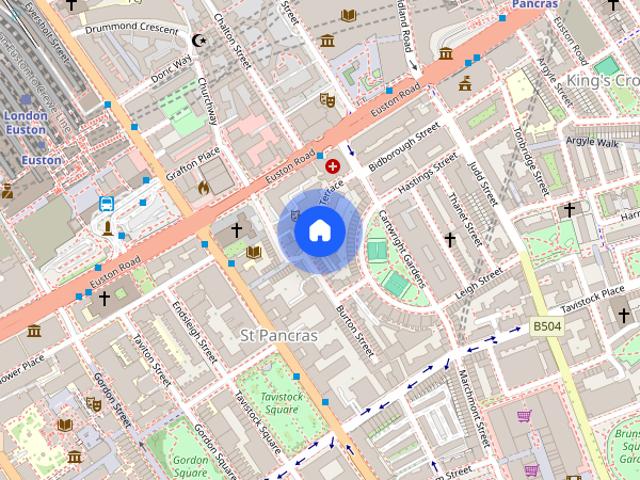Flaxman Terrace, Euston / Kings Cross WC1H
