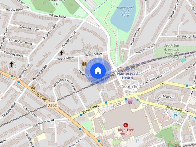 Fleet Road, Hampstead Heath, London, NW3