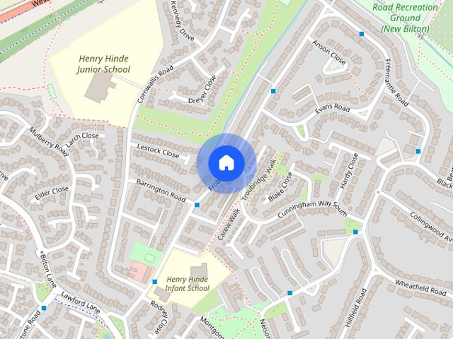 Frobisher Road, Bilton, Rugby