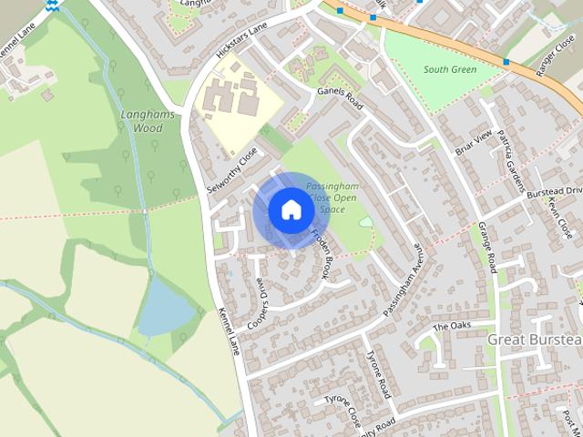 Froden Brook, Billericay, Essex