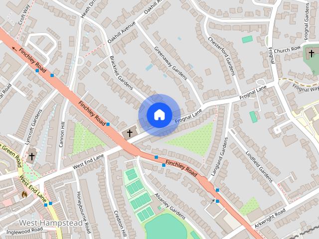 Frognal Lane, Hampstead, London, NW3