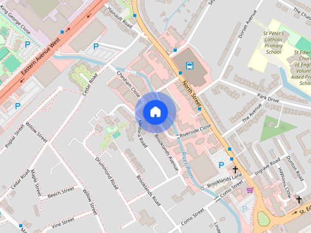 Frome court, Riverside close, Romford, RM1 1EY