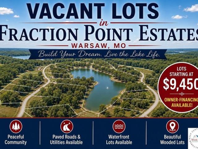 Fraction Point Dr Lot 3, Warsaw, MO 65355