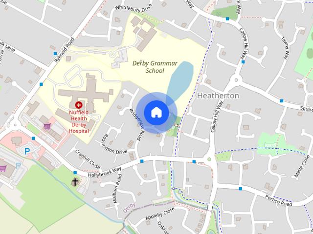 Frampton Gardens, Heatherton Village, Derby