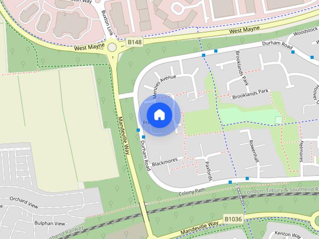 Fraser Close, Laindon West, Basildon