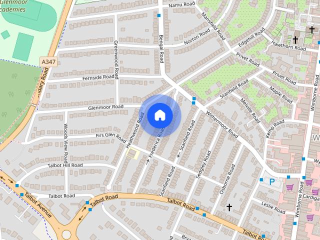 Frederica Road, Bournemouth, BH9