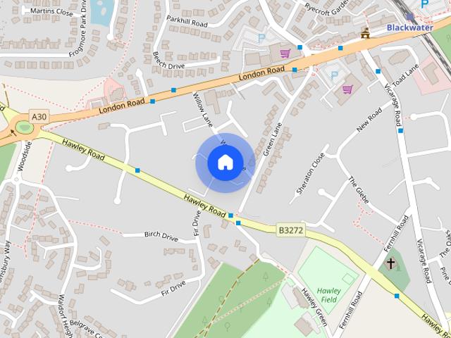 French Gardens, Blackwater, Camberley