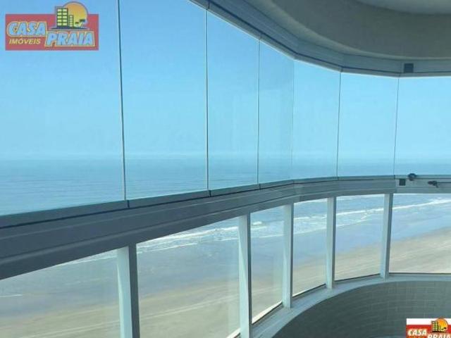 Frente ao mar apartamento 2 quartos e Lazer Completo, 76 m² por R$ 530.000 Vila Atlântica Mongag