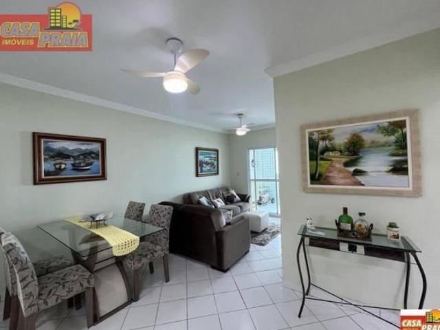 Frente ao mar apartamento 2 quartos mobiliado 72 m² por R$ 360.000 Vila Atlântica Mongaguá/SP