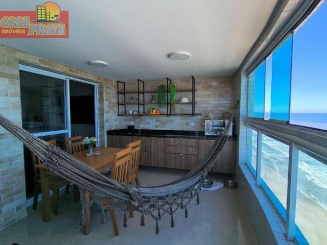Frente ao mar, terraço gourmet, apartamento 2 quartos sendo 2 suítes, 91 m² por R$ 940.000 Jardim