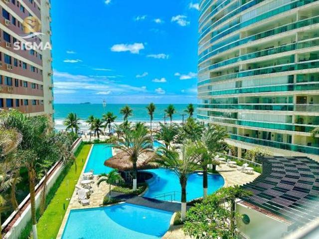 Frente mar Apartamento à venda com 3 dormitórios Condomínio com lazer 2 vagas Jardim Astúria